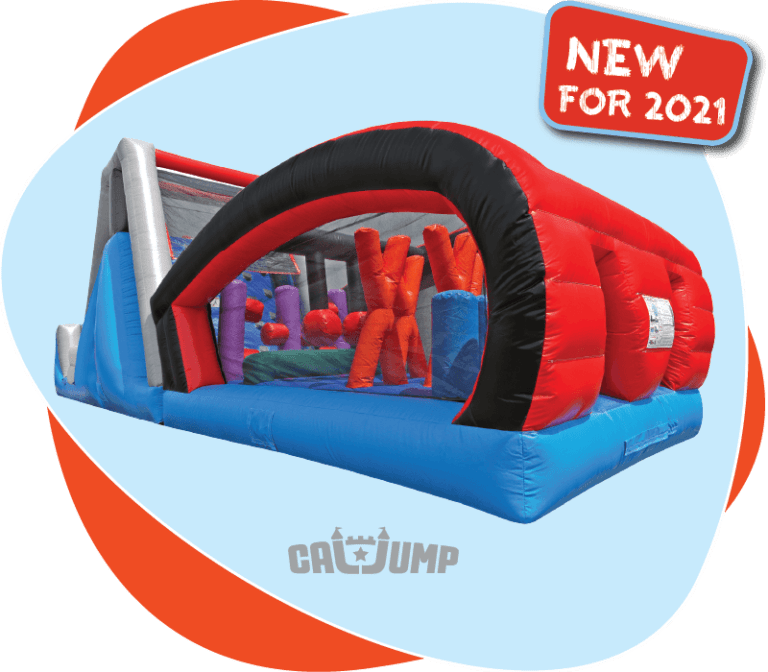45' Wipeout Obstacle Course - Cal Jump