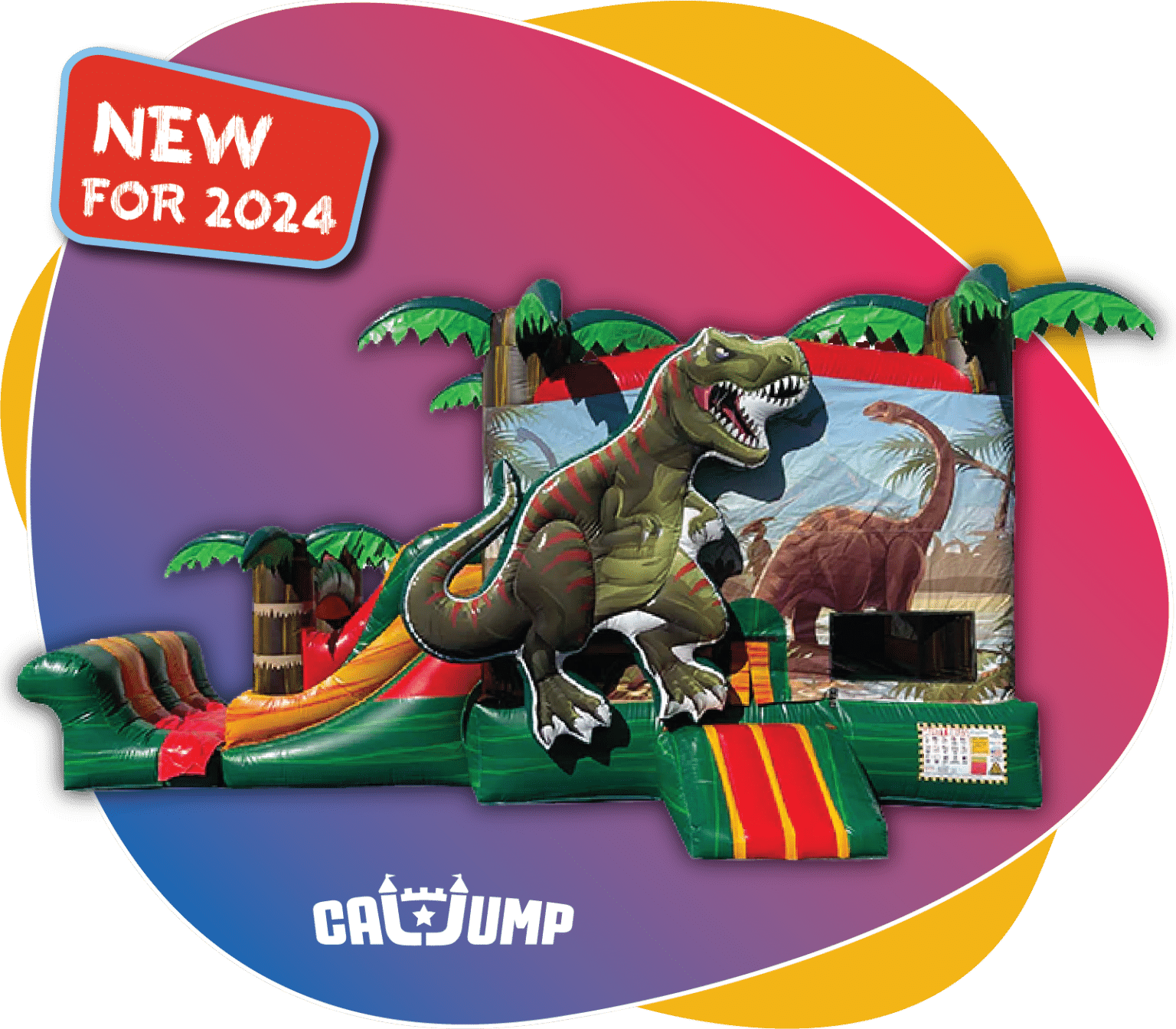 45' Wipeout Obstacle Course - Cal Jump