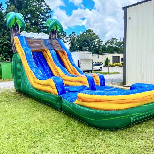 15' Tropical Wave Slide - Cal Jump